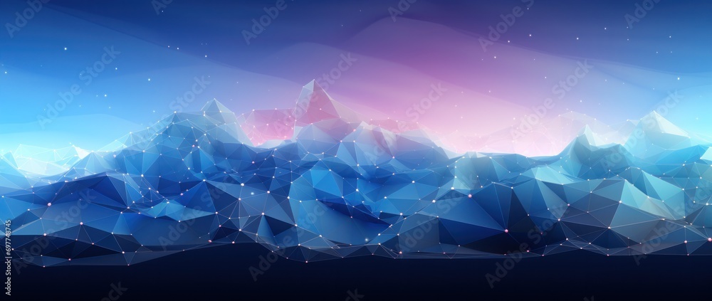 polygon, science, structure, tech, connection, futuristic, network ...