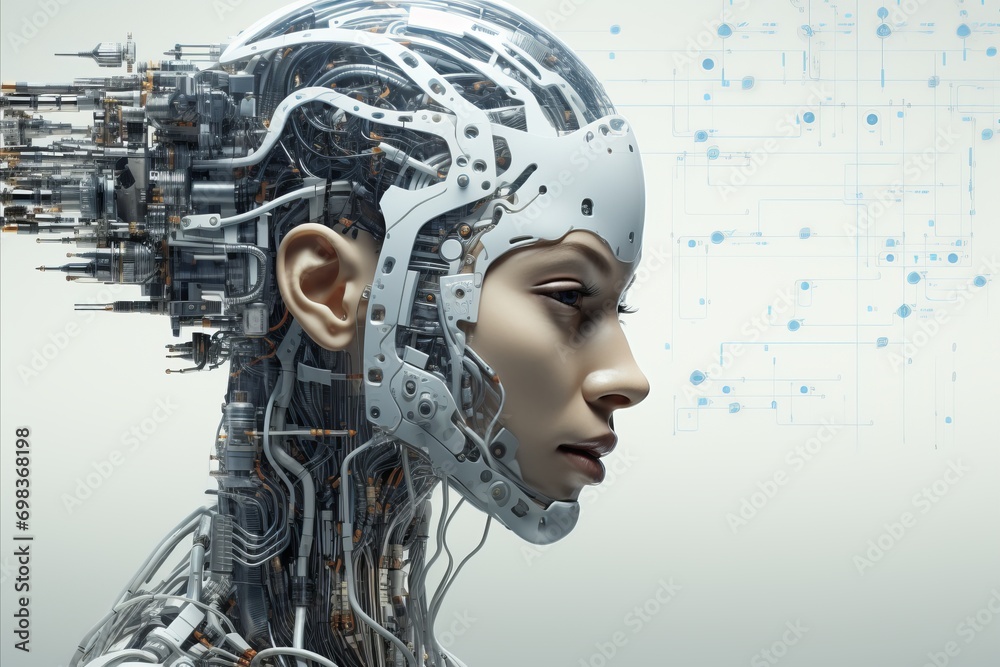 Machine Learning Algorithms and Neural Networks. Detailed Illustration ...