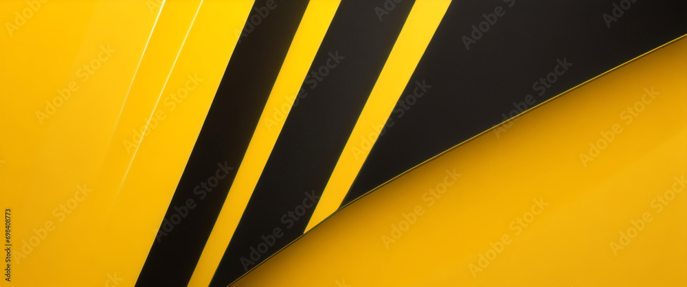 Ilustrace Plantilla abstracta triángulos geométricos amarillos ...