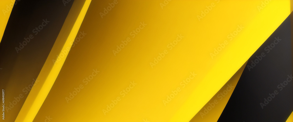 Illustration Stock Plantilla abstracta triángulos geométricos amarillos ...