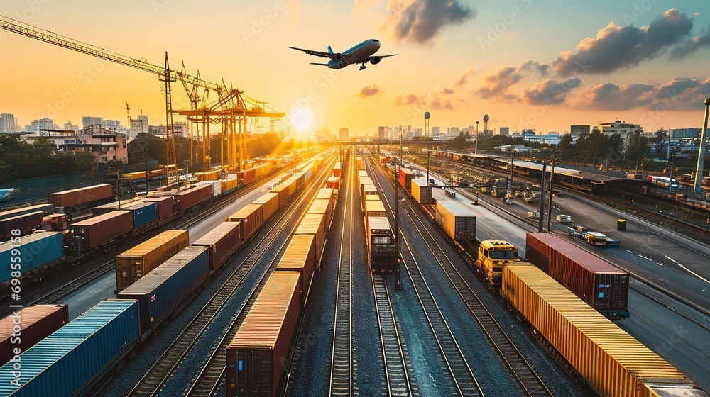 global logistic network distribution and transportation intelligent ...