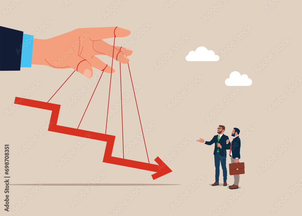 Manipulating economy with string. Falling living standards and prices ...