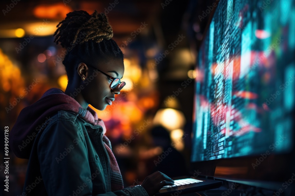 technology, computer, cyber, hacker, futuristic, network, code, coding ...