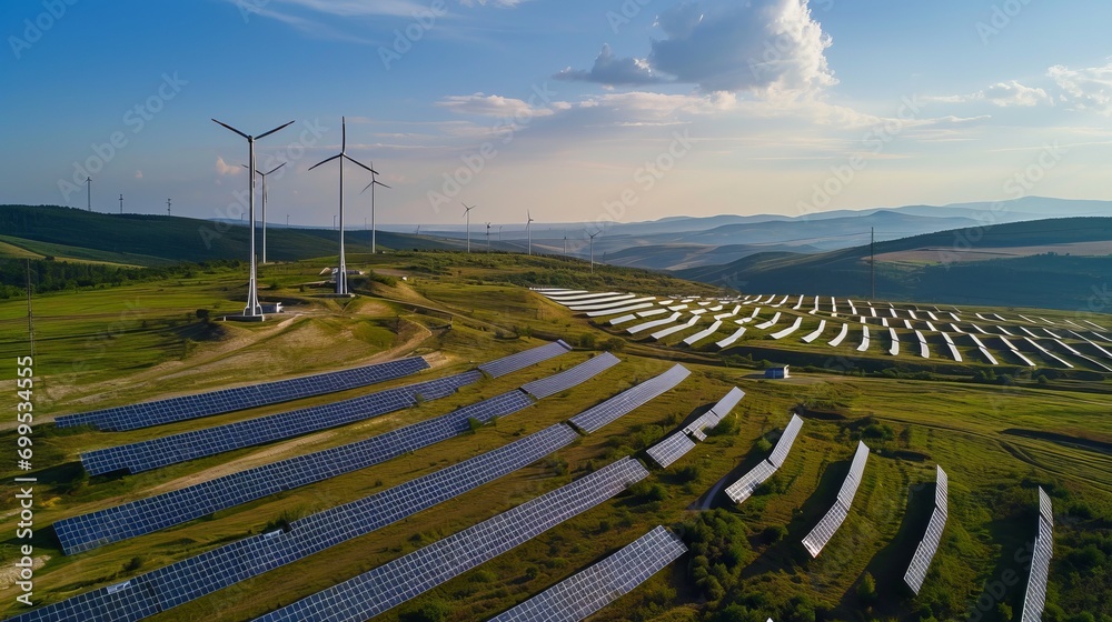 Photo Stock Renewable energy concept.Environmentally friendly ...