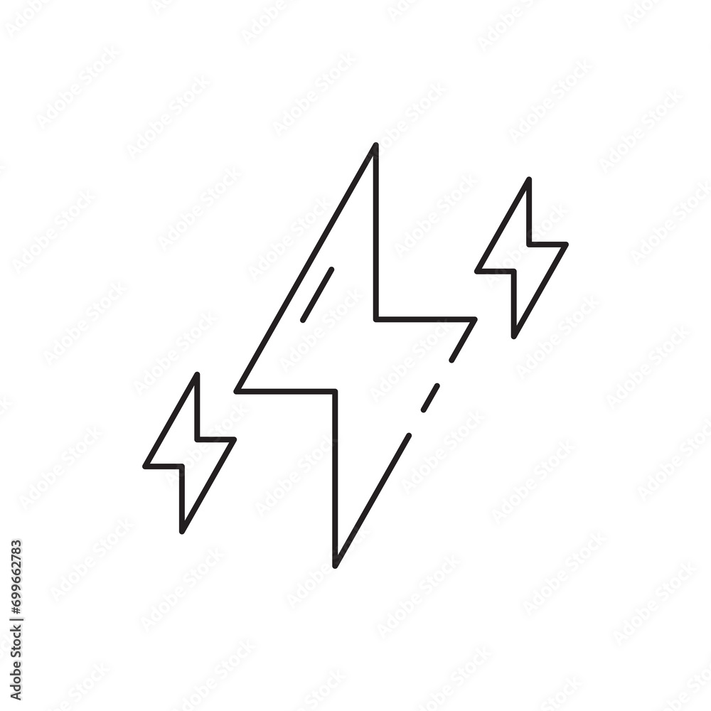 Bolt, Lightning, Electric, Flash, Power, Energy, Thunder, Strike, Icon ...
