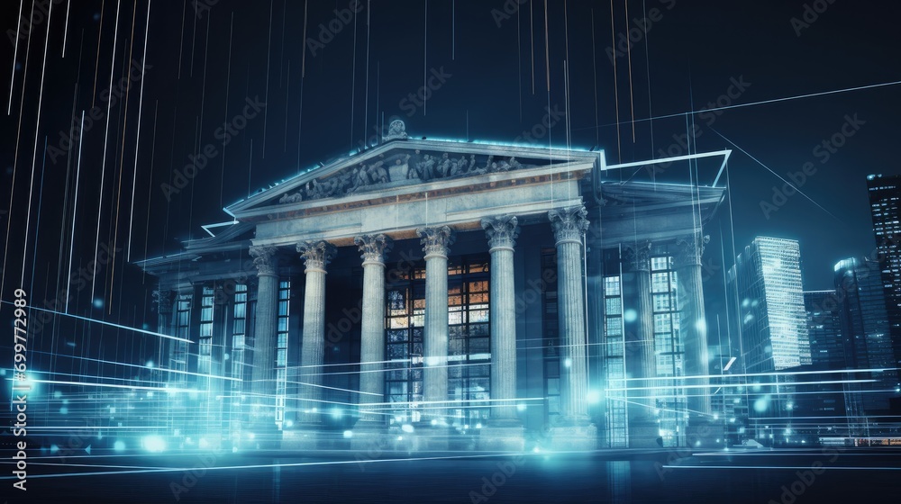 Futuristic technology background, Modern Professional Business and ...