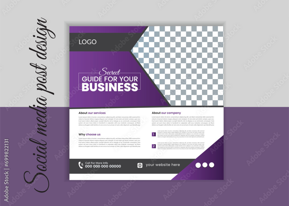 Business social media post Corporate social poster design. Template ...
