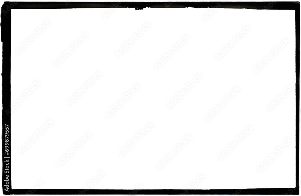 Photo film frame of an old camera with transparent background (png ...