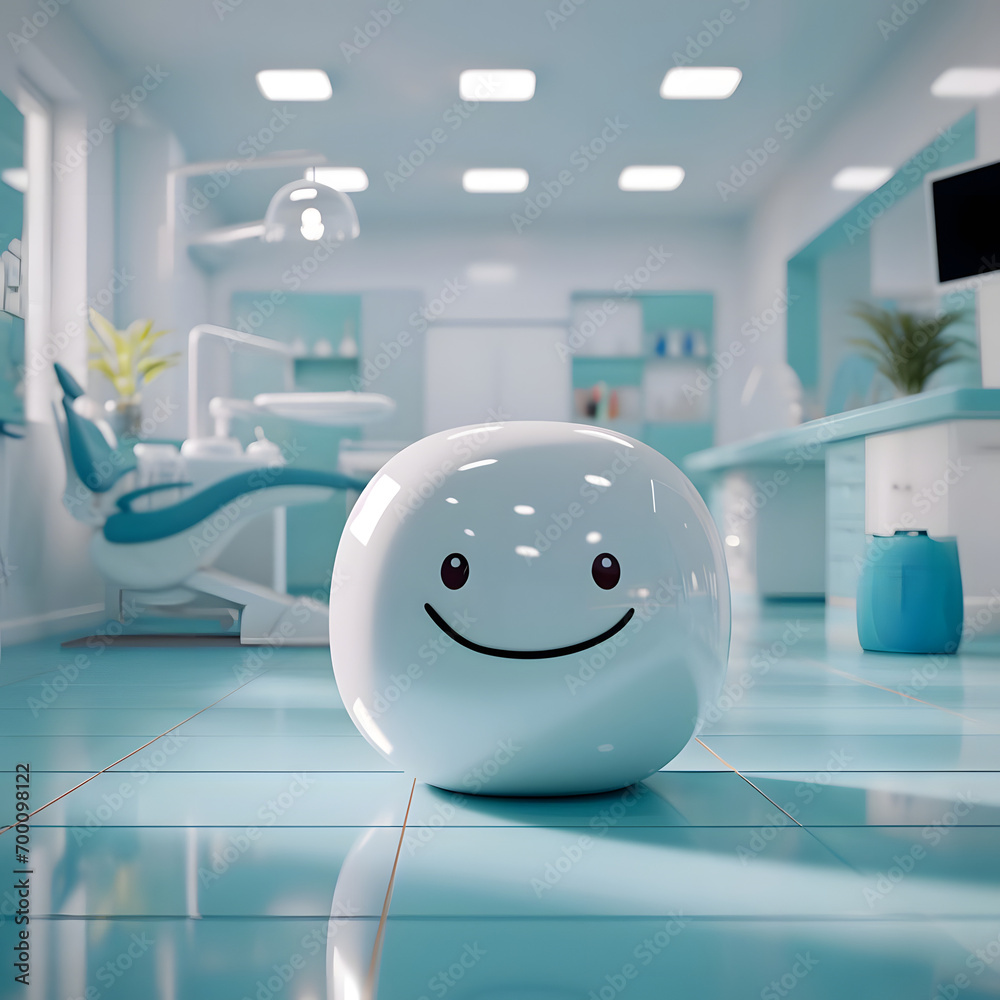 Prompt A sleek, professional[Dental Surgeon emoji] with a bright, shiny ...