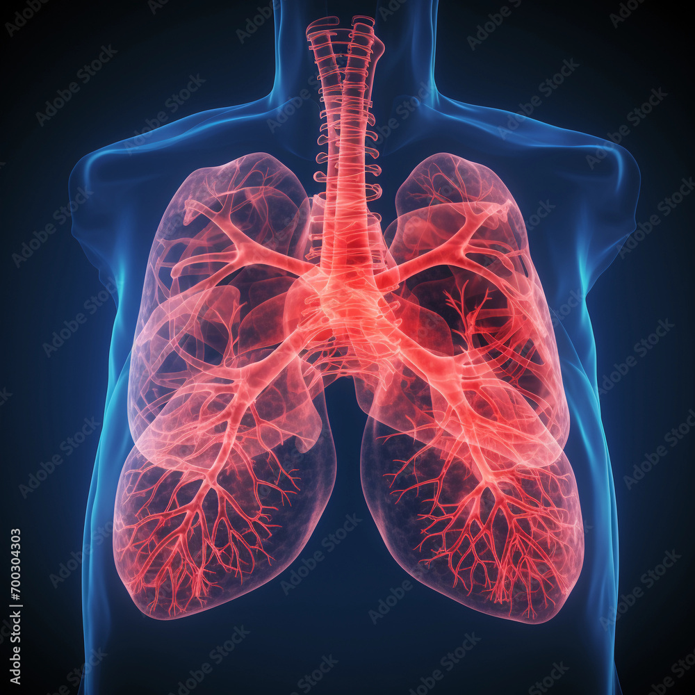 Radiology Thorax x-ray for human lungs examination. Illustration of X ...