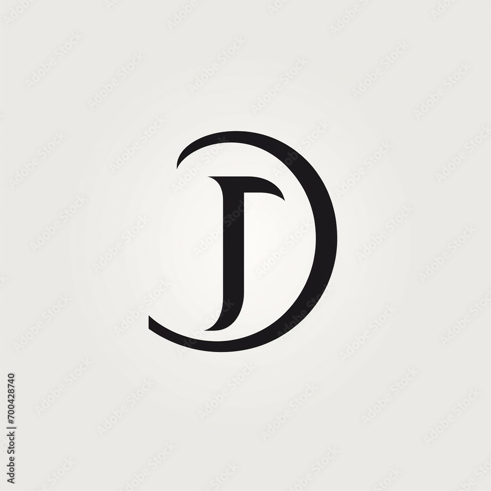 Logo Huruf "D", dengan logo kreatif unik, keren, gambar jelas dan ...
