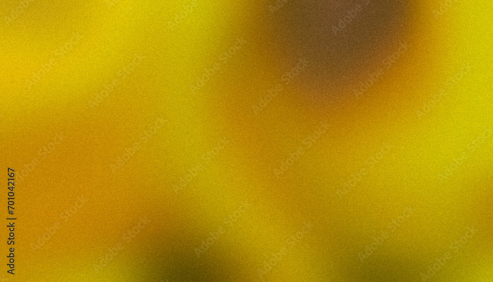 Retro yellow grainy color gradient background dark abstract backdrop ...