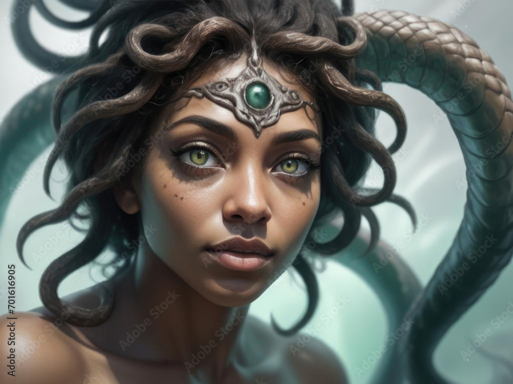 Mysterious Gorgon - Unreal Engine Render of a Below Average Height ...