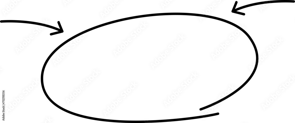 Outline Hand Drawn Chart Mind map Diagram Stock Vector | Adobe Stock