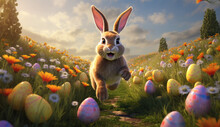 Easter Bunny Eggs, Art Free Stock Photo - Public Domain Pictures