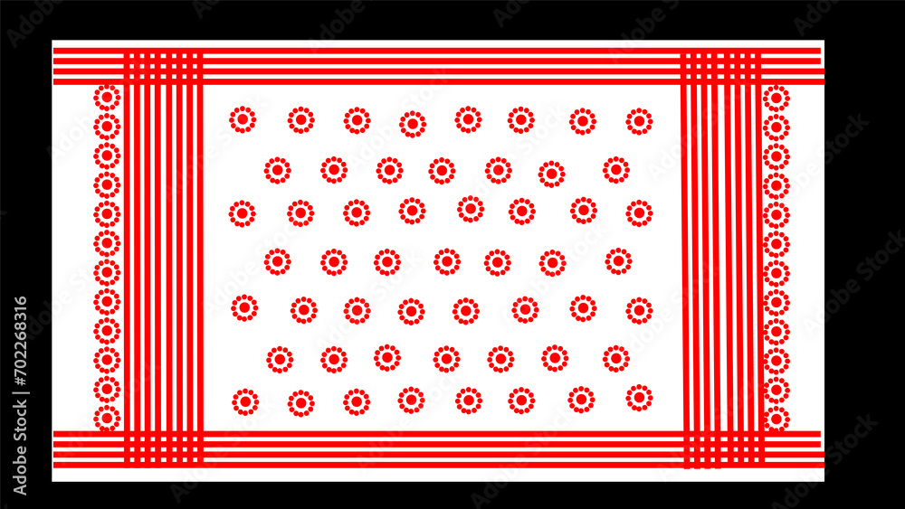 Stock-Illustration „The gamosa, also known as gamusa, holds great ...