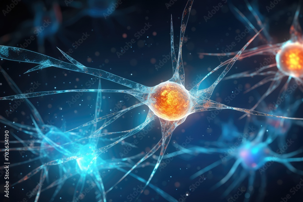 Neuronal learning, 3d neurons forge new connections, strengthening the ...