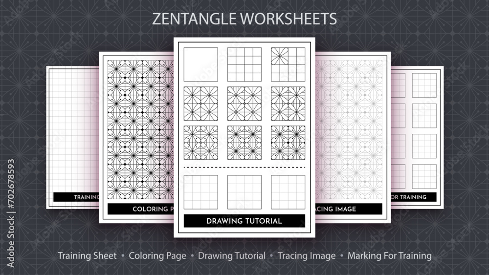 How To Draw A Zentangle Step By Step Drawing Tutorial Draw Guide