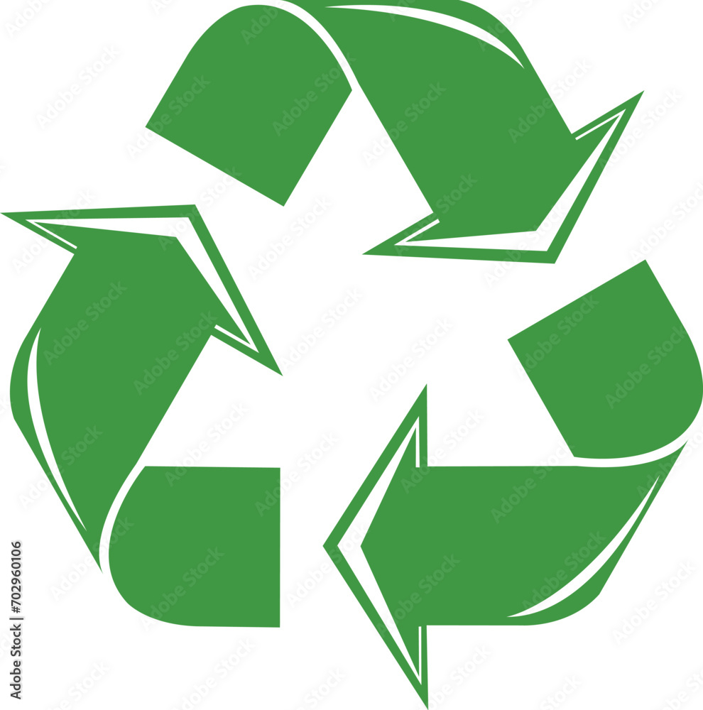 Recycling Symbol - Eco-Friendly Recycling Symbol, Recyclable Logo sign ...