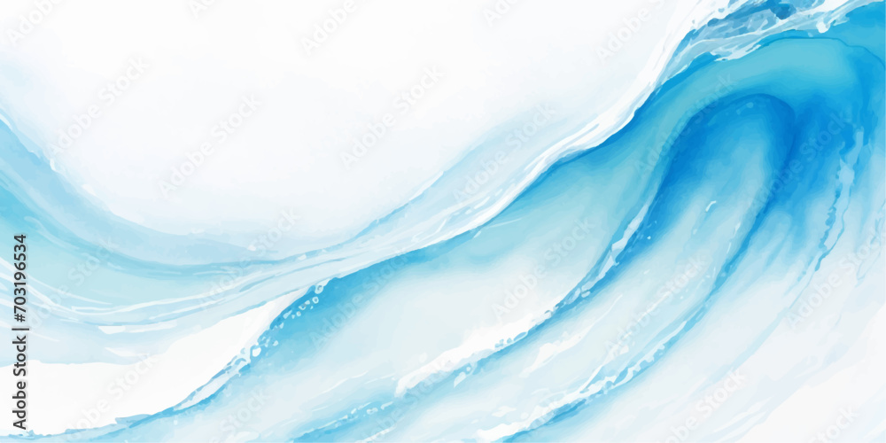 abstract soft blue and white abstract water color ocean wave texture ...