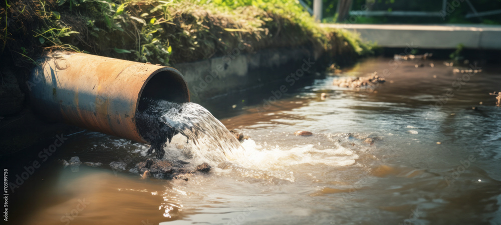 Foto de Stock Environmental damage concept, Industrial and factory ...