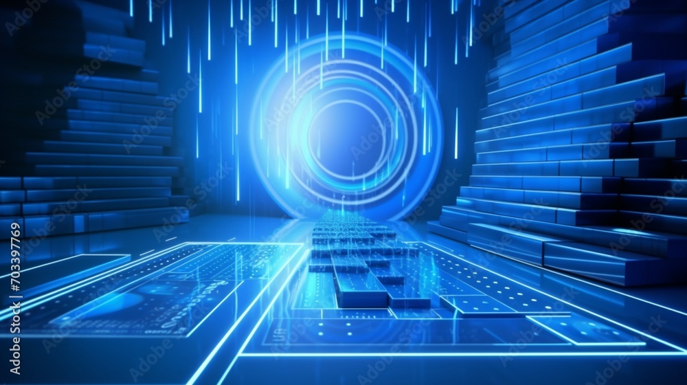A visual masterpiece unfolds in ultra HD—a 2024 year number with a ...