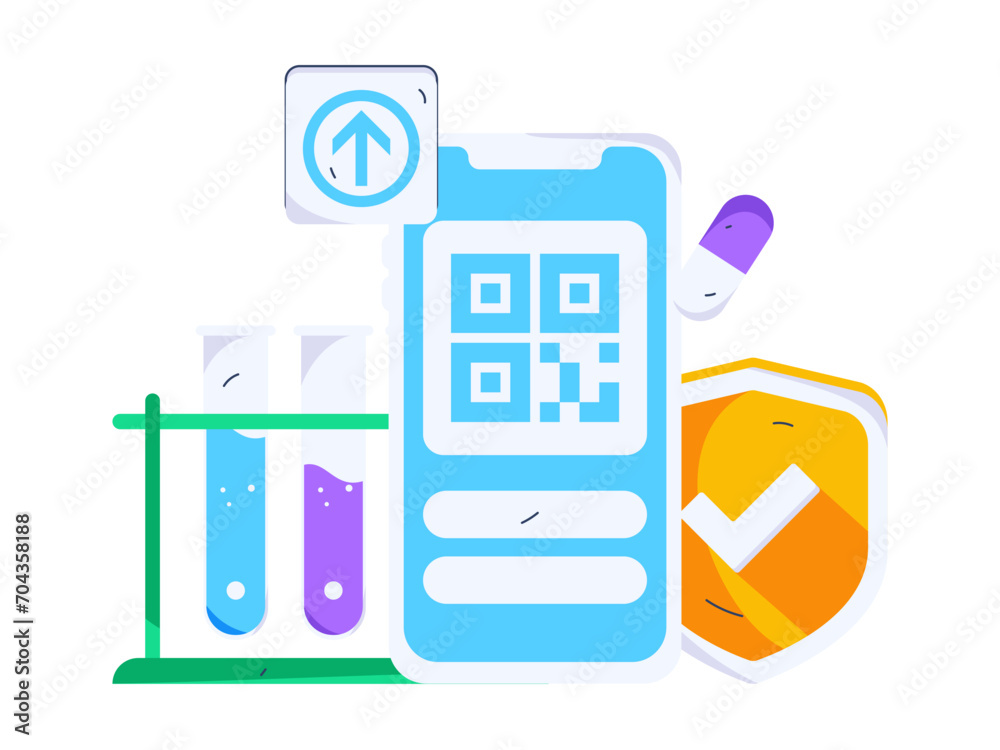 Medical characters fighting the epidemic flat vector concept operation ...