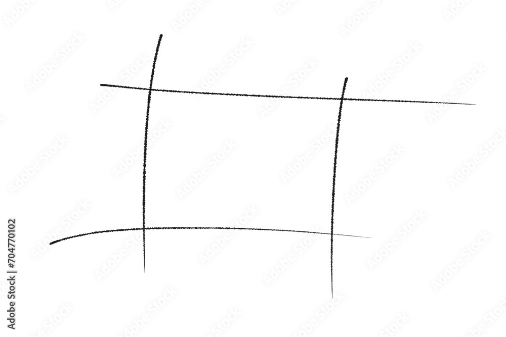 text box element png black hand draw design, bubble text frame text ...