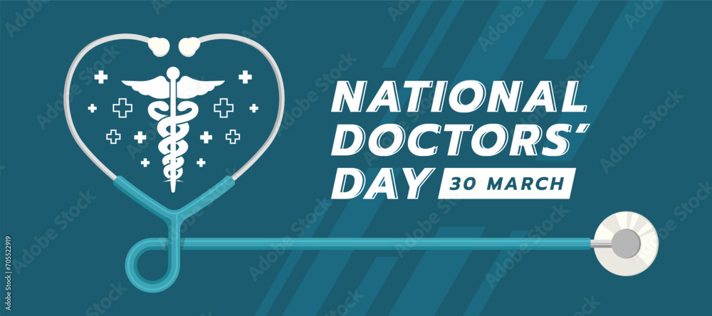 National doctors day - Medical doctor symbol and cross sign in ...
