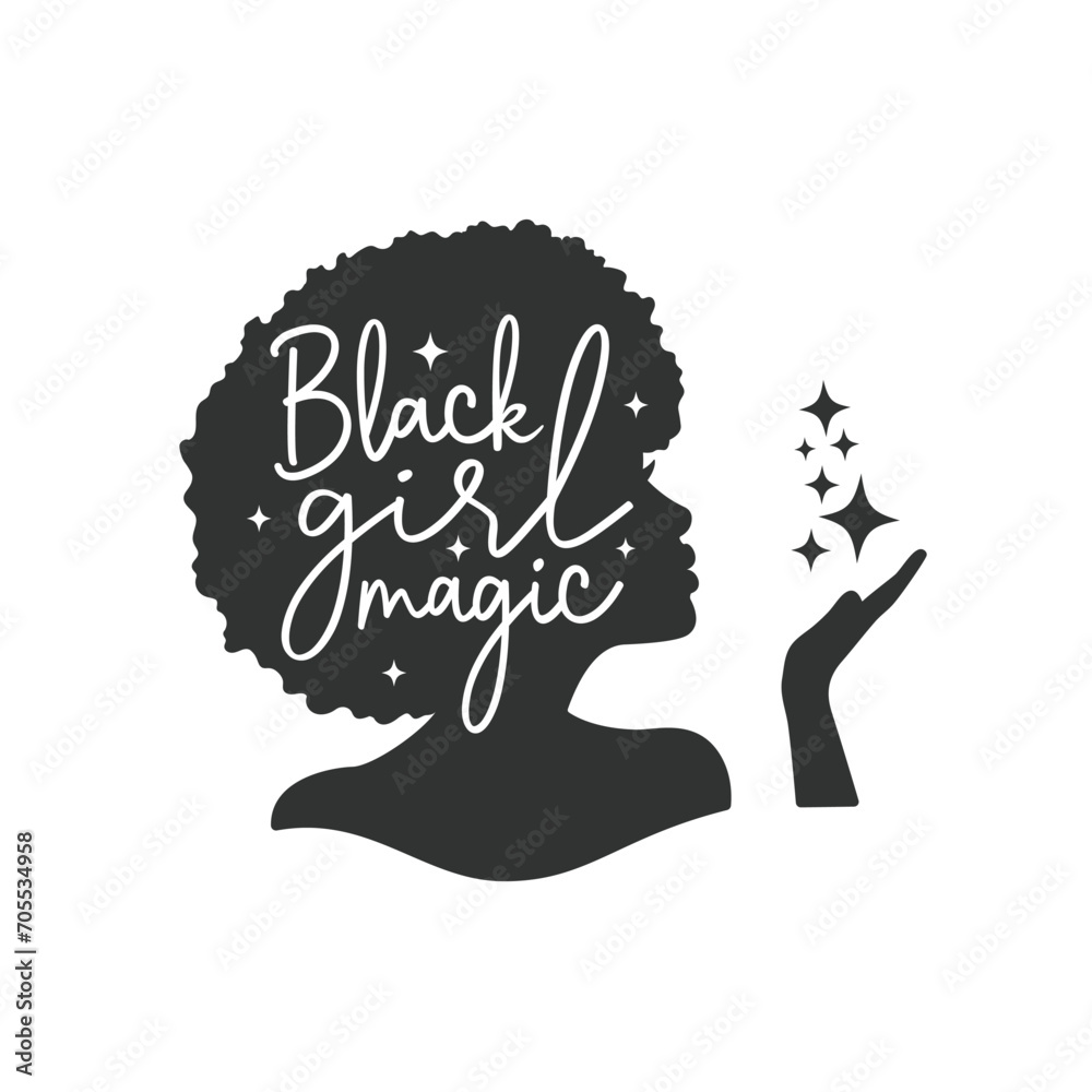 Black Girl Magic SVG, Black History Quotes T-shirt, BHM T-shirt ...