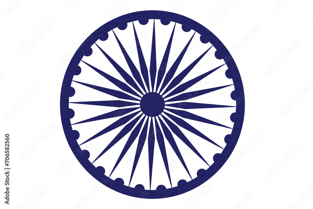 indian national emblem ashok chakra or ashok wheel isolated cutout in ...