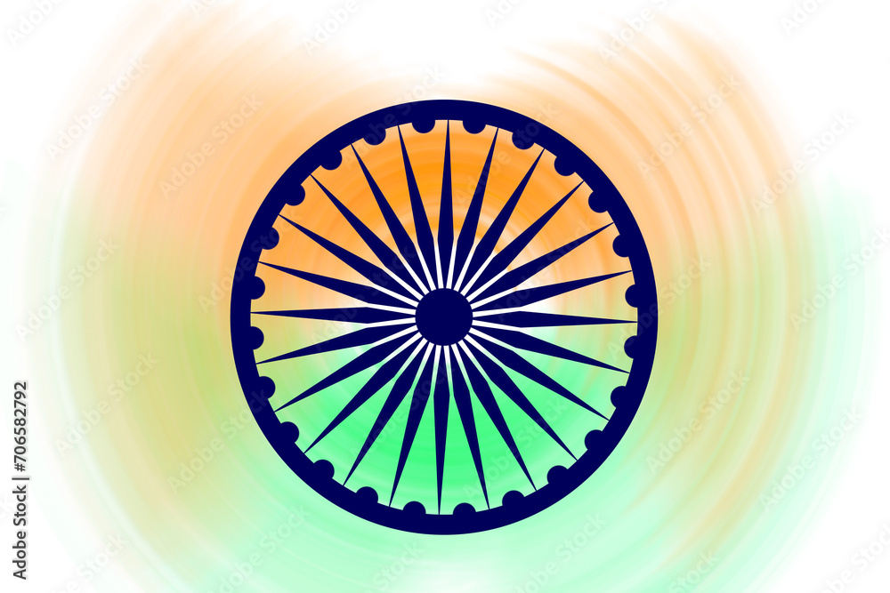 Стоковая иллюстрация « indian national emblem ashok chakra or ashok ...