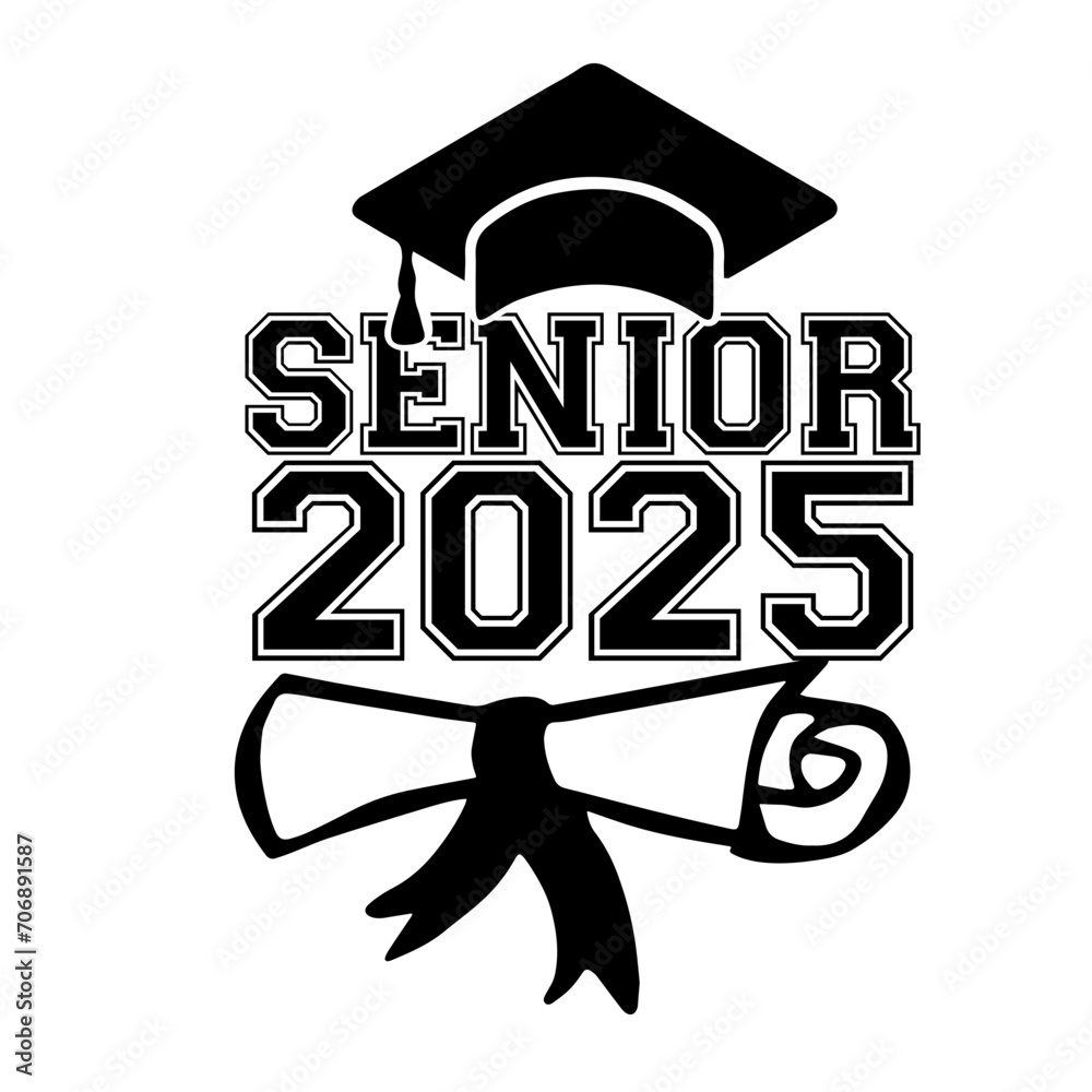 Senior 2025 SVG Bundle, Senior 2025 SVG, Graduation svg Bundle, Senior ...
