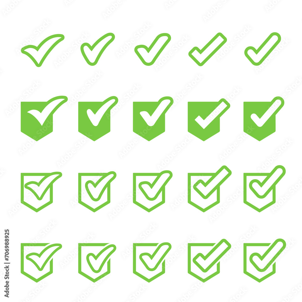 Check Mark, Valid, Yes, Confirmation, Okey, Positive checked, confirm ...