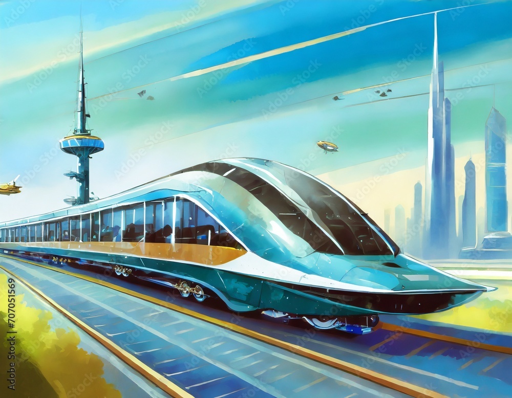 Transportation in the 22nd century: floating cars and high-speed trains ...