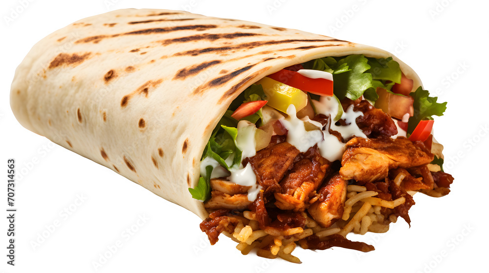 Chicken Shawarma, PNG, Transparent, No background, Clipart, Graphic ...