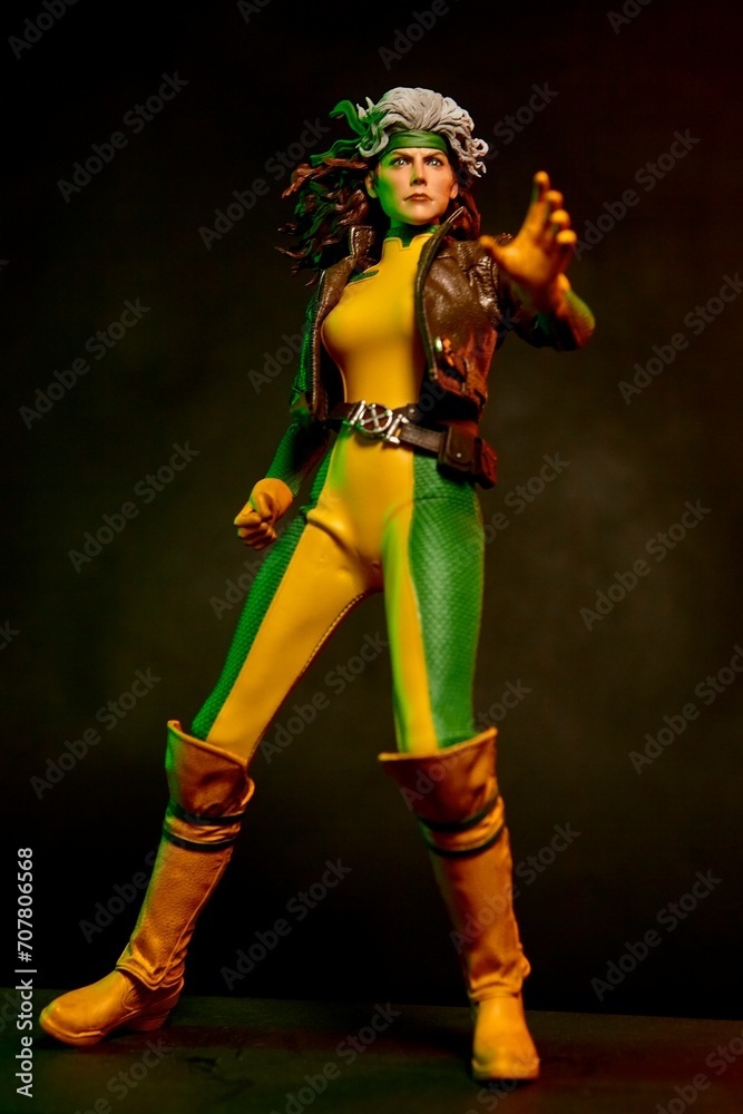 Udachnyy, Russia - January 12, 2024: Fictional character Rogue from X ...