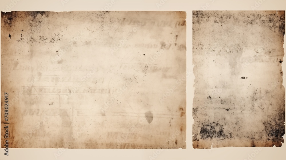 Paper note frame with copy space for text, Realistic texture overlay ...