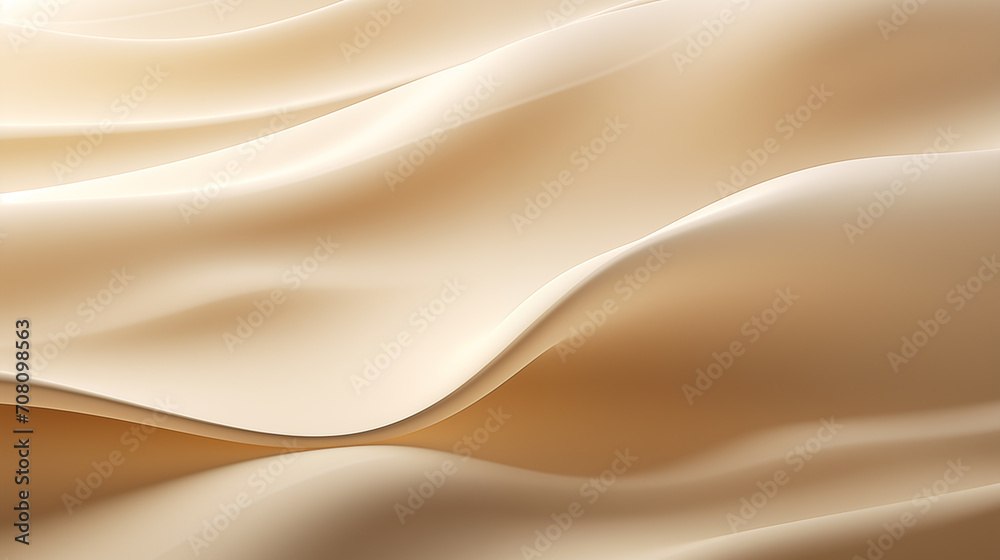 Silky Beige Waves Texture. A mesmerizing display of creamy beige waves ...