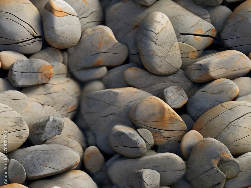rocks on the beach, Stone texture seamless, Perfect composition ...