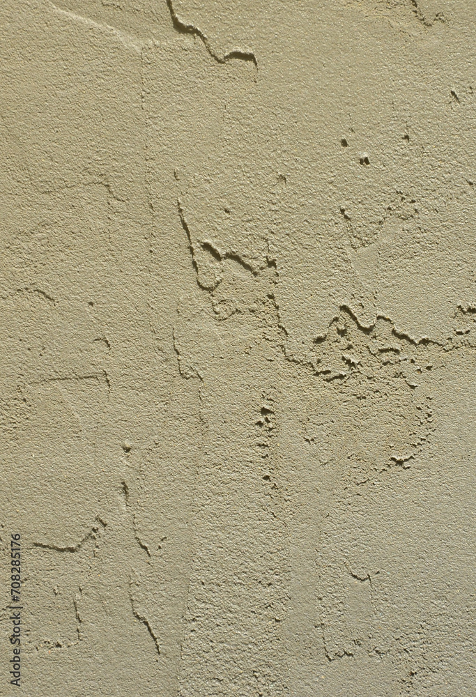 The texture of the wall, covered with gray foam polystyrene plates ...