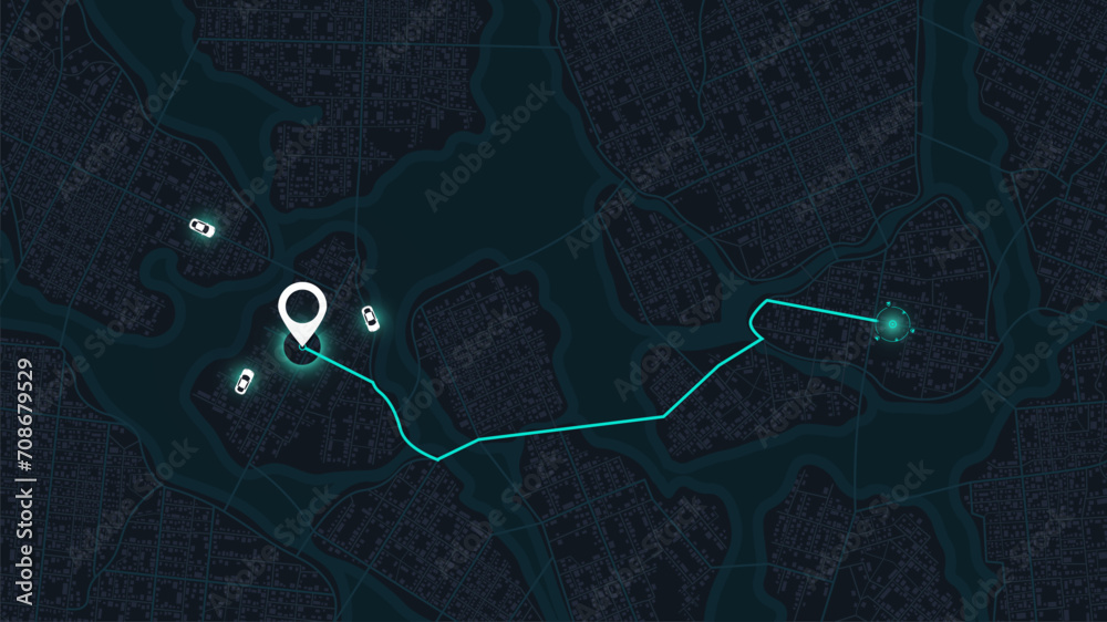 Pick up taxi. Passenger location sharing for taxi driver. Gps map ...