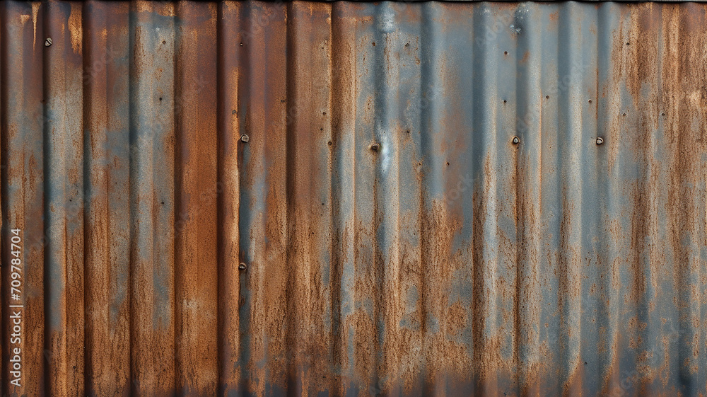 dirty rusty corrugated metal texture Stock Illustration | Adobe Stock