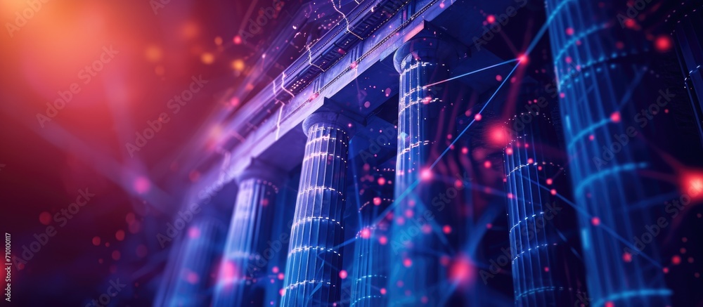 Interconnected banks communicate through an interbank system for ...