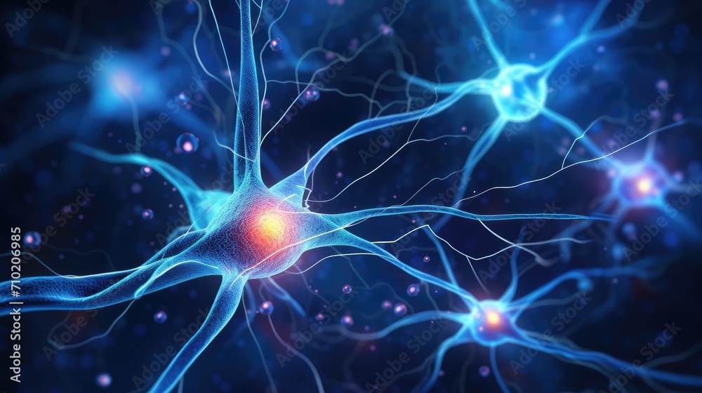 Neuronal learning, 3d neurons forge new connections, strengthening the ...
