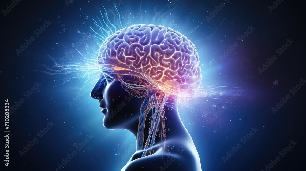 Neuroimaging Science Medtech Scientific Axon drawing: Electroencephalogram (EEG) captures brain ...