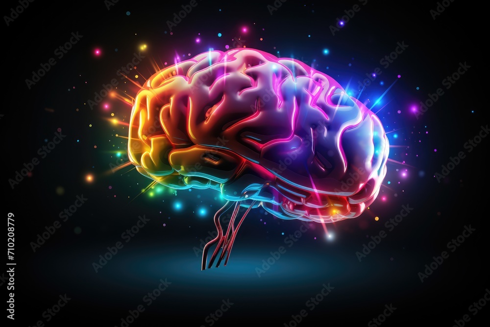 Brain regions: cerebellum, brainstem, cerebral cortex (frontal ...