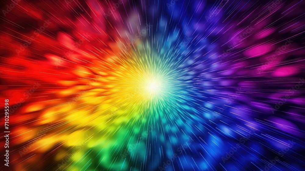 gradient effect rainbow background illustration spectrum light ...