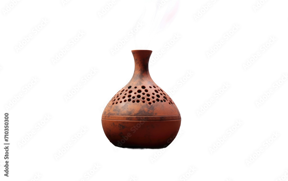 Mud Based Aromatherapy Diffuser for Natural Fragrance On White or PNG ...