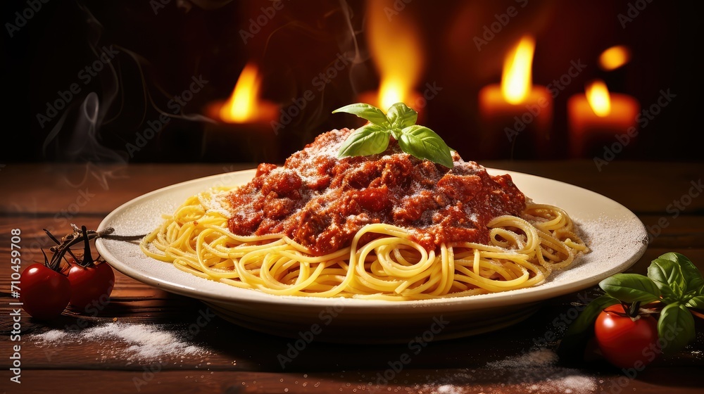 italian pasta food background illustration cuisine noodles, spaghetti ...